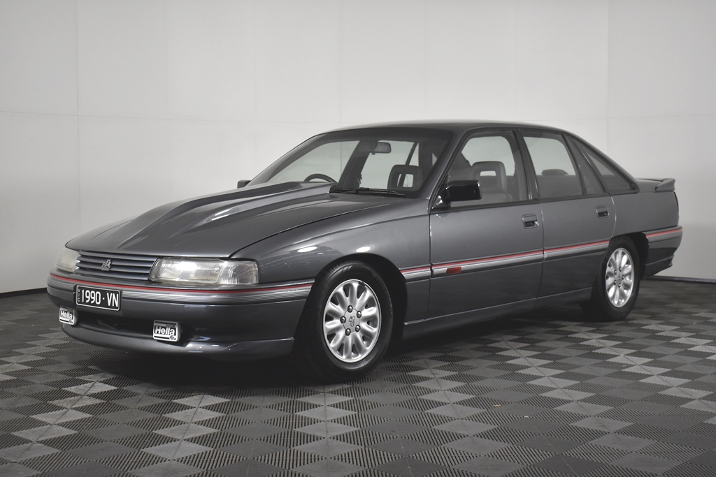 1990 Holden VN Commodore SS Atlas Grey V8 Automatic Sedan Auction (0001 ...