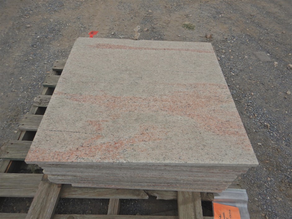 A Pallet of Granite Square Tiles, Gibli (Pooraka, SA) Auction (0017 ...