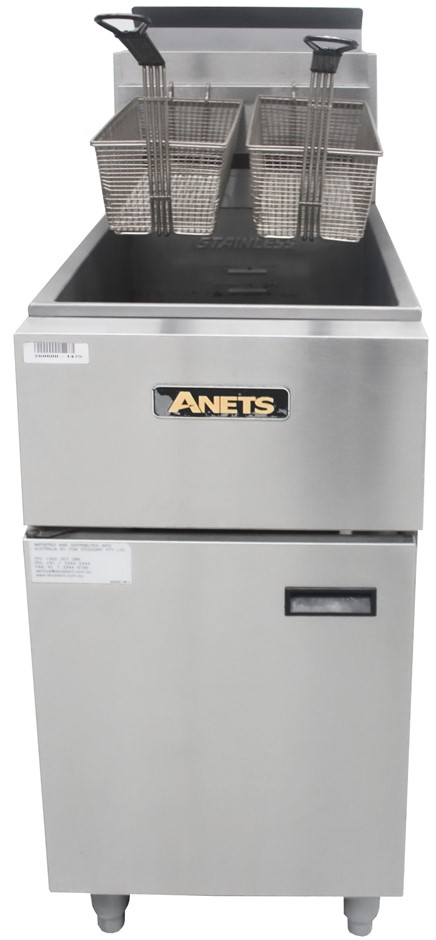 ANETS GAS SINGLE PAN DEEP FRYER Auction (0032-5048663) | Grays Australia