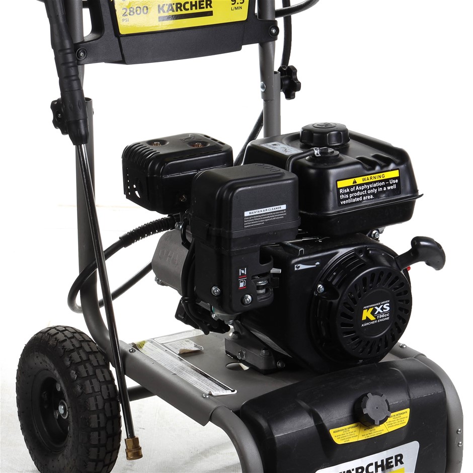 KARCHER 2800psi Pressure with 196cc Engine mounted on Mobile Steel ...