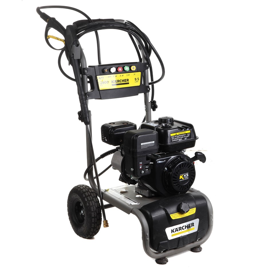 KARCHER 2800psi Pressure with 196cc Engine mounted on Mobile Steel ...
