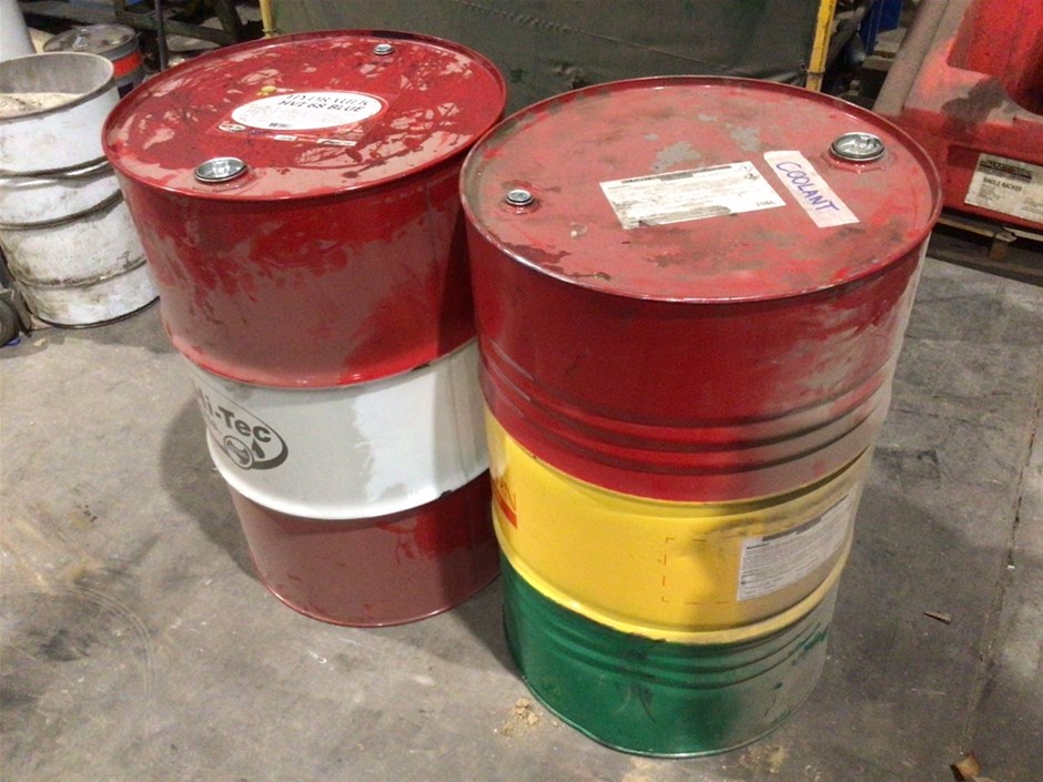2 x Steel 44 Gallon Drums Auction (0034-3022023) | Grays Australia