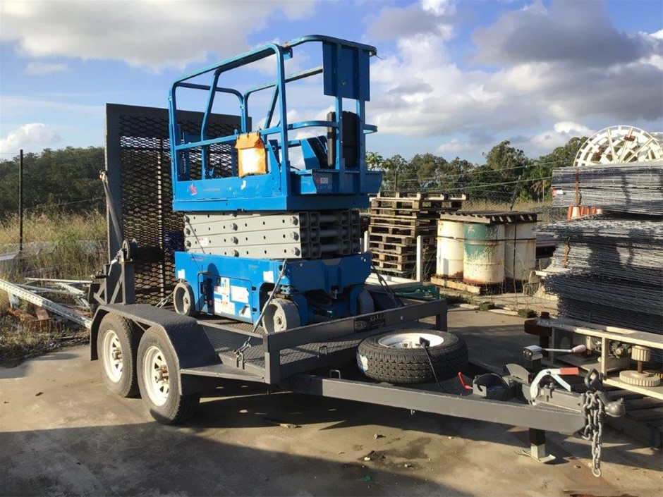 Genie EWP with Trailer Auction (0030-7039436) | Grays Australia