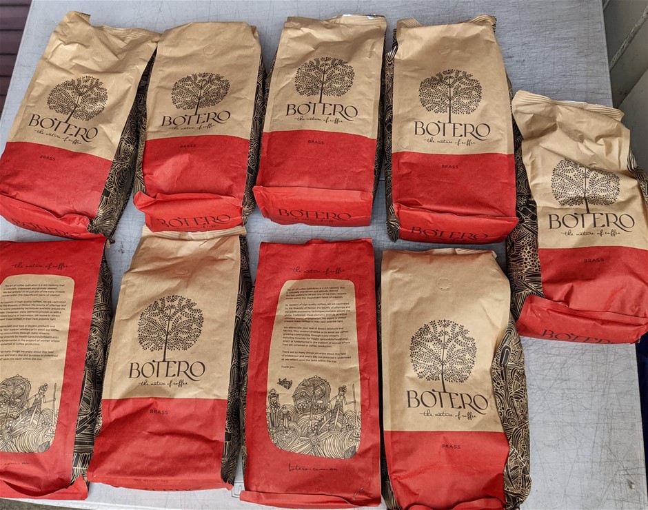 9 x 1kg Botero Coffee - DELIVERY AVAILABLE Auction (0021-5048965 ...