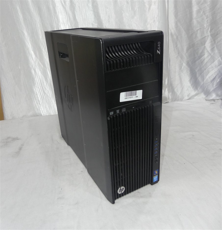 HP Z640 Workstation Workstation PC, Black Auction (0014-2544022 ...