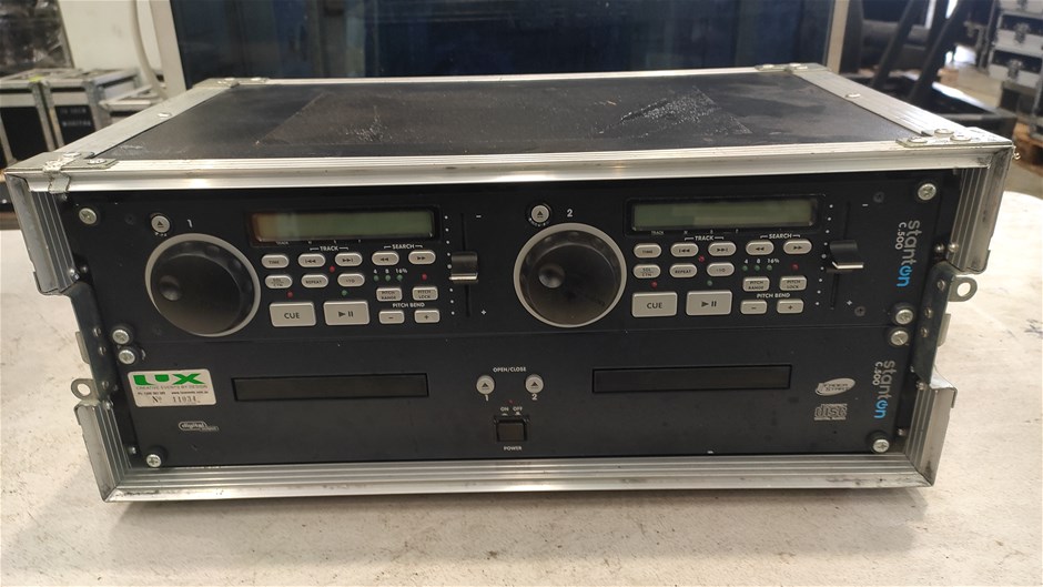 Stanton C500 Dual CD Player in Case Auction (0038-9032263) | Grays ...