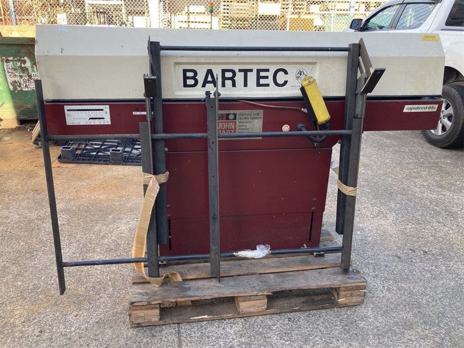 Bartec Rapidfeed 65 Bar Feeder for CNC Machine Remote Contro Auction ...