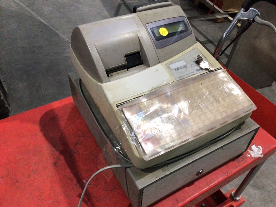 Sharp Electronic Cash Register Auction (0003-3023535) | Grays Australia