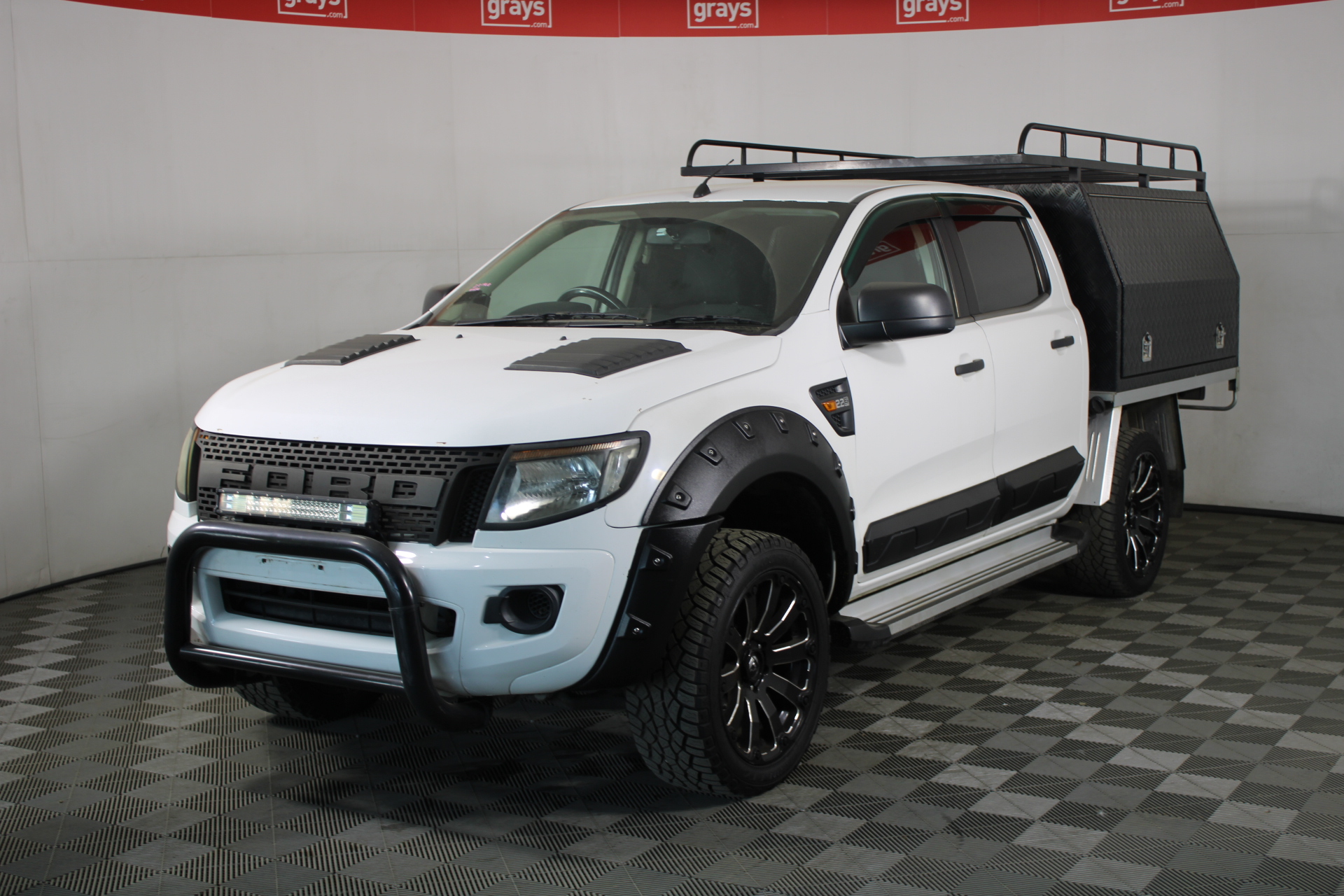 2012 Ford Ranger XL 4X2 Hi-Rider PX Turbo Diesel Automatic Dual Cab ...