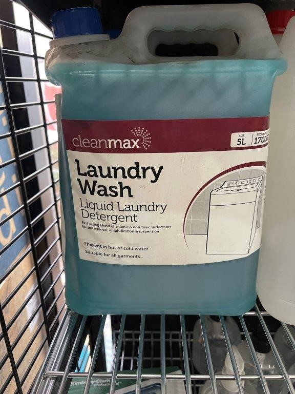 Qty 2x Cleanmax Laundry Wash Auction (0003-3022364) | Grays Australia