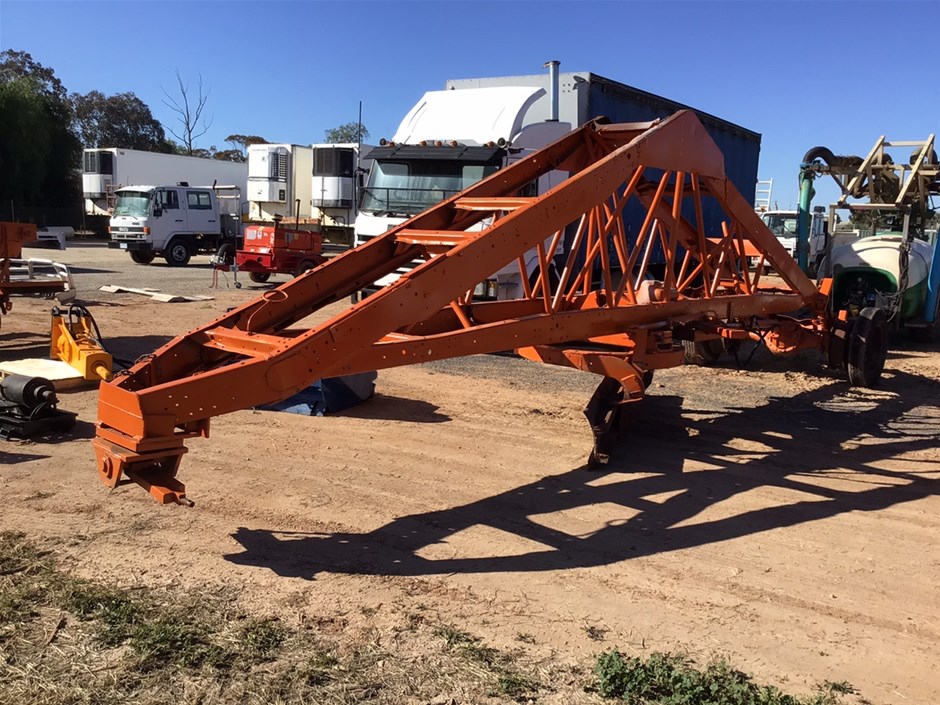 Steel Fabricated Hydraulic Towable Grader Attachment Auction (0040 ...