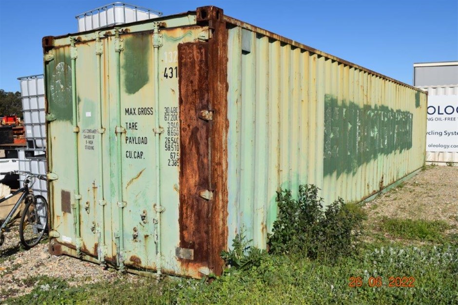 Steel Sea Container Auction (0001-9032841) | Grays Australia