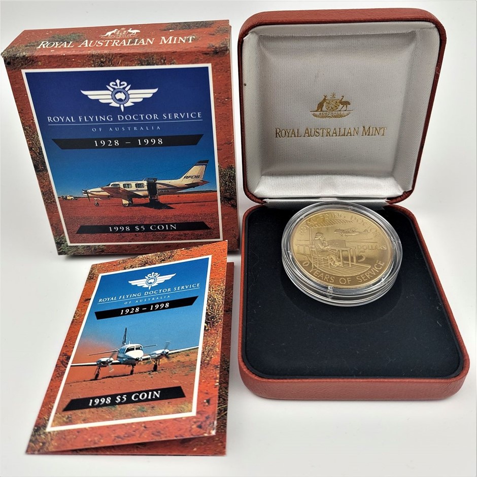 Royal Flying Doctors 1998 Proof $5 Coin Auction (0002-2544921) | Grays ...