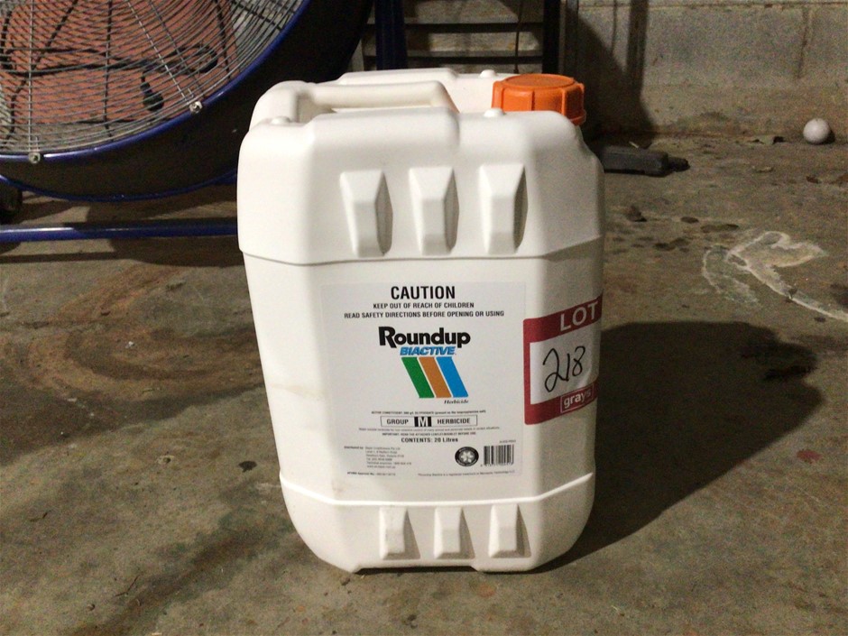 1 x 20 Litre Drum of Roundup Biactive Auction (0218-7039911) | Grays ...