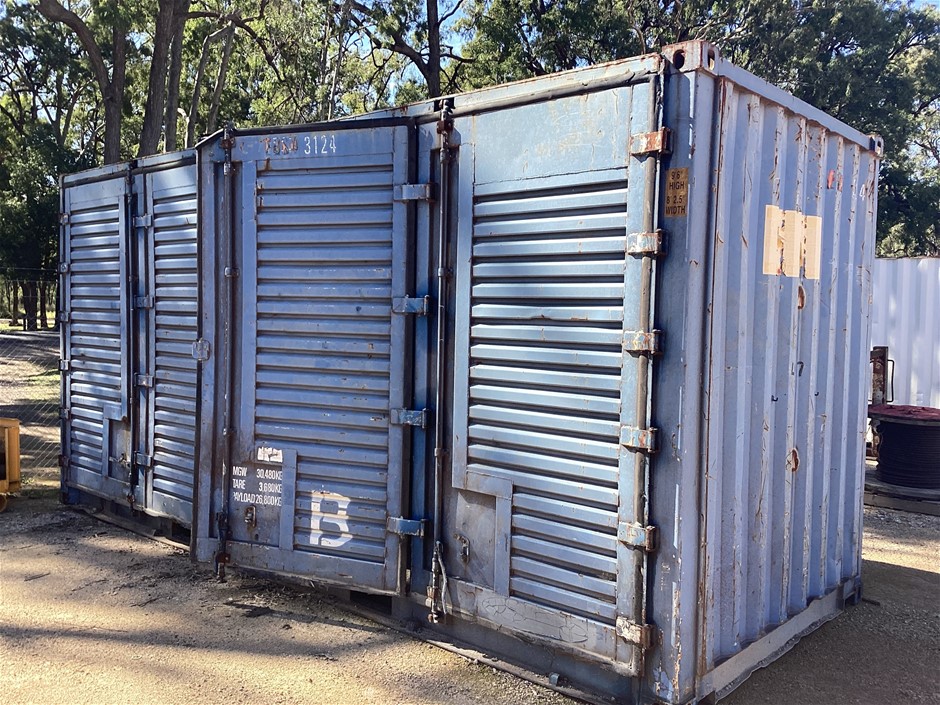 Macheld Blue 201 Container Side Opening Auction (0042-7040933) | Grays ...