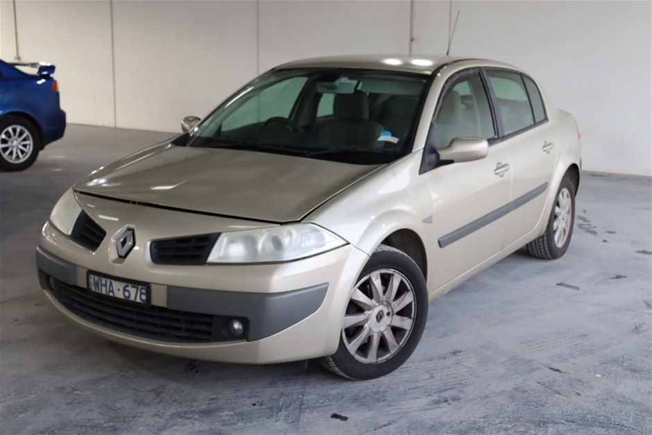 2007 Renault Megane EXPRESSION dCi Turbo Diesel Automatic Sedan Auction ...