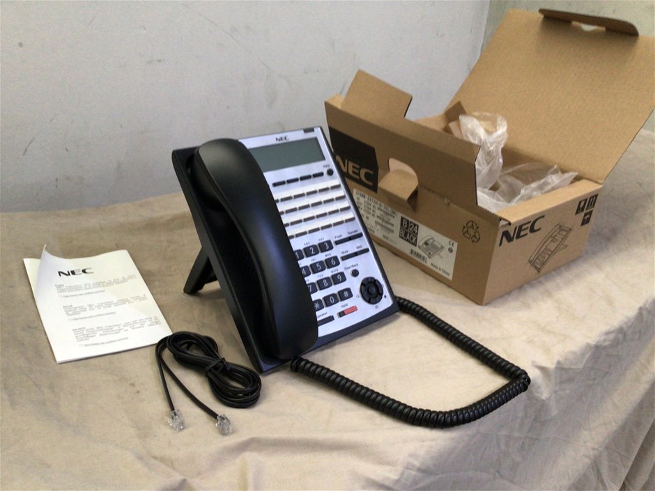 9x NEC (24 Button) Handsets Auction (0009-7047010) | Grays Australia