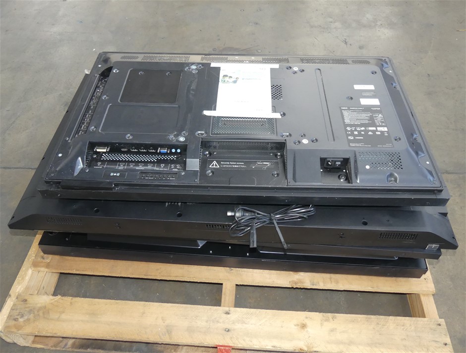 Pallet of NES Assorted Model Commercial LCD Display Monitor