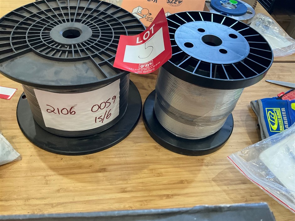 Cable Rolls Auction (0005-3022660) | Grays Australia
