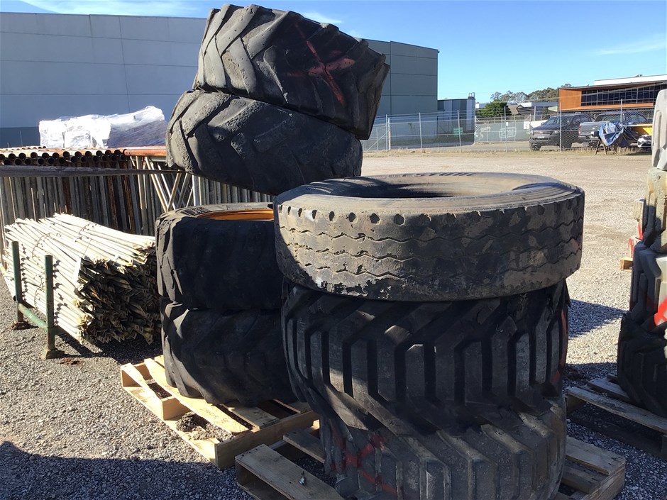 2x pallets of assorted Pneumatic Tyre & Rim Auction (0011-5049983 ...