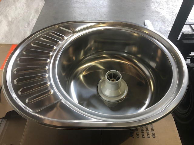 NIKPOL Alexa 17.5L Single Bowl Stainless Steel Sink (No Hole) Auction ...