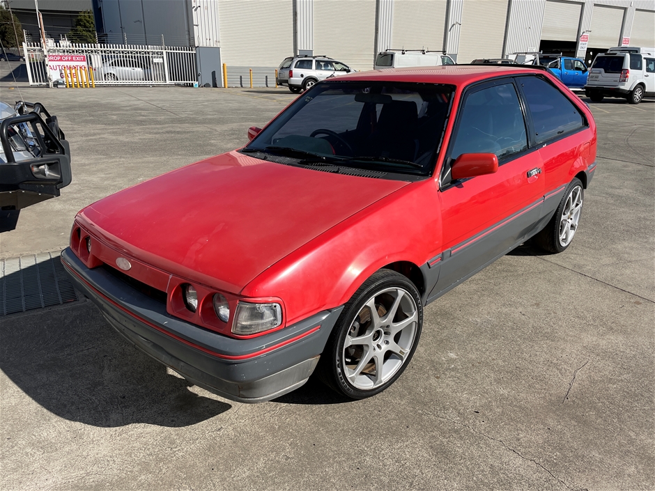1986 Ford Laser TX3 Turbo Charged Manual Hatch Auction (0001-10052299 ...