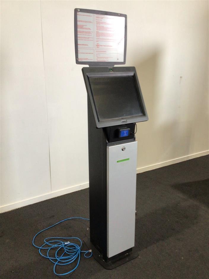 NCR Card Reader LCD Sign In Machine Auction (0012-7040759) | Grays ...