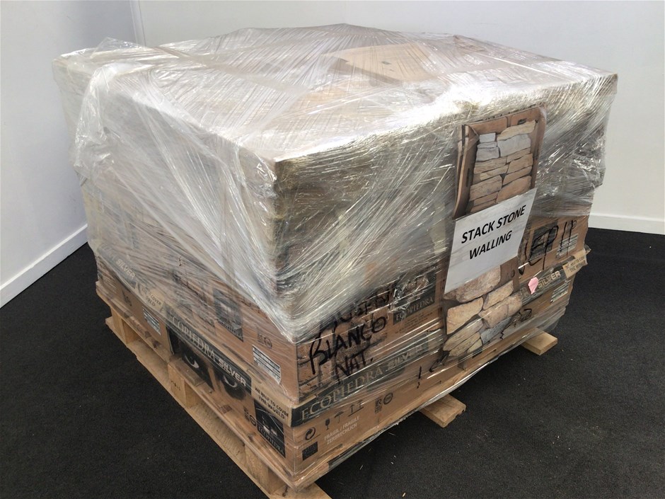 Pallet Stack Stone Walling Auction (0009-7040571) | Grays Australia