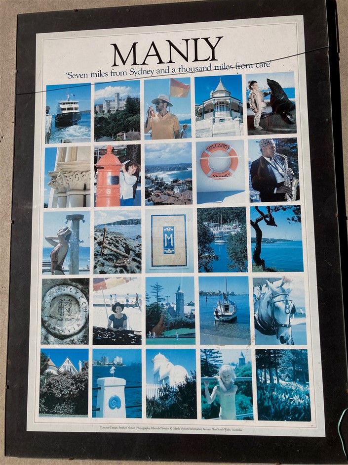 Poster Images of Manly, NSW Auction (0012-2186347) | Grays Australia