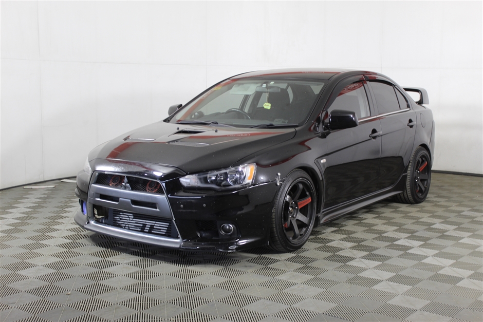 2010 Mitsubishi Lancer Ralliart CJ Automatic Sedan Auction (0001 ...