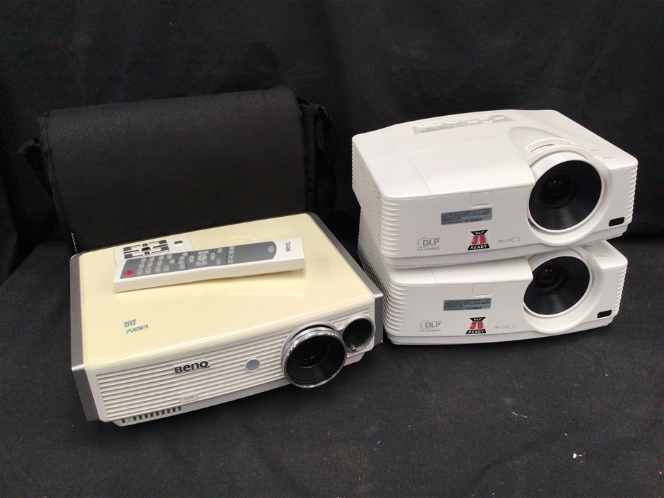3 x Projectors Auction (0010-7123202) | Grays Australia