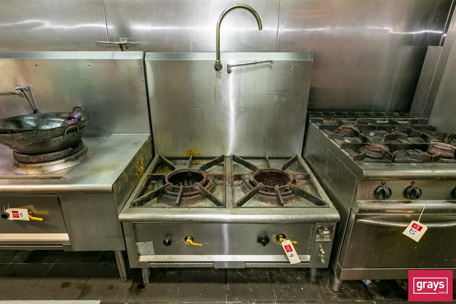 Moffat CW2JBST 2 Burner Gas Wok Cooker Auction (0009-5049745) | Grays ...