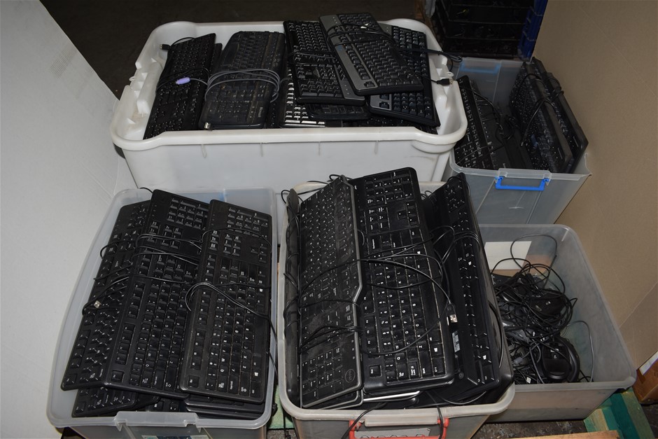 Pallet of Keyboards and Mice Auction (0049-2545637) | Grays Australia