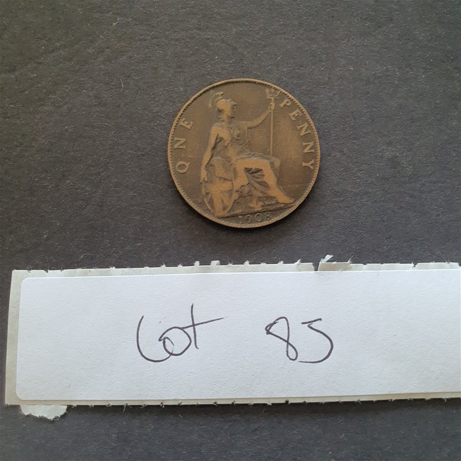 1908 Penny Auction (0085-2545659) | Grays Australia