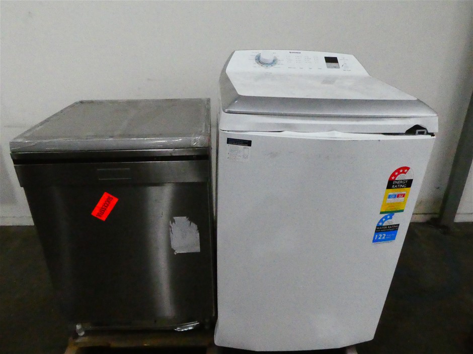Pallet of Big Brand Assorted USED/UNTESTED Whitegoods Auction (0018 ...