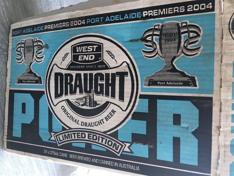 2004 Port Adelaide Premiership West End Carton (Pooraka, SA) Auction ...