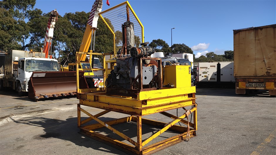 Diesel Powered Winch On Frame Auction (0001-9034509) | Grays Australia