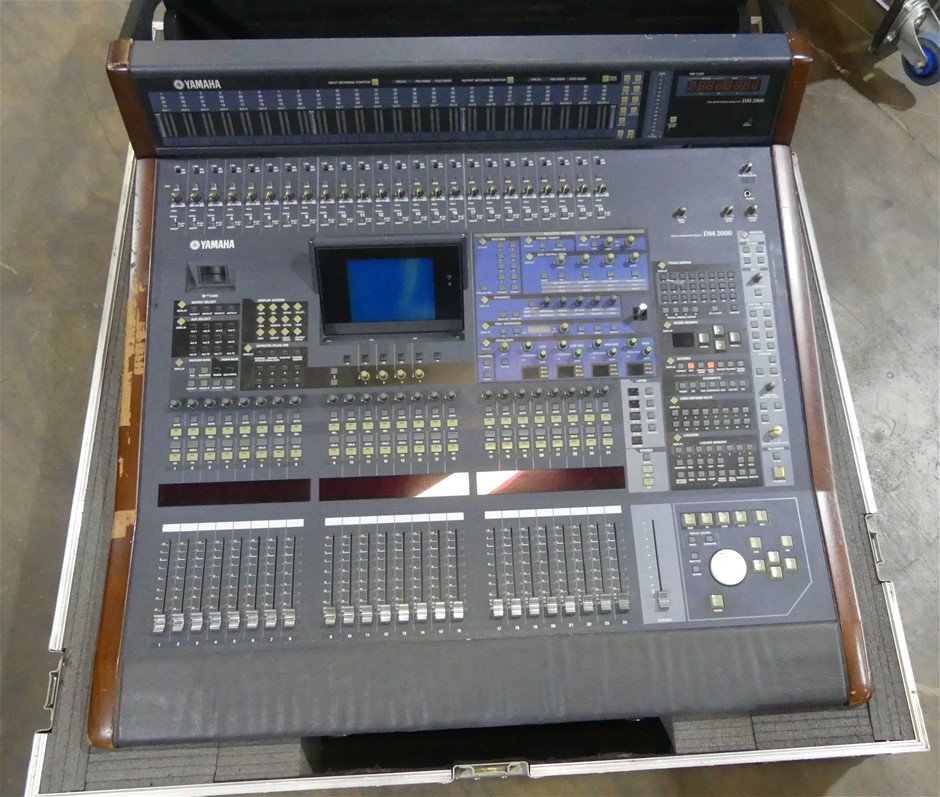 Yamaha DM 2000 Digital Mixing Console Mixer Auction (0030-5050086 ...