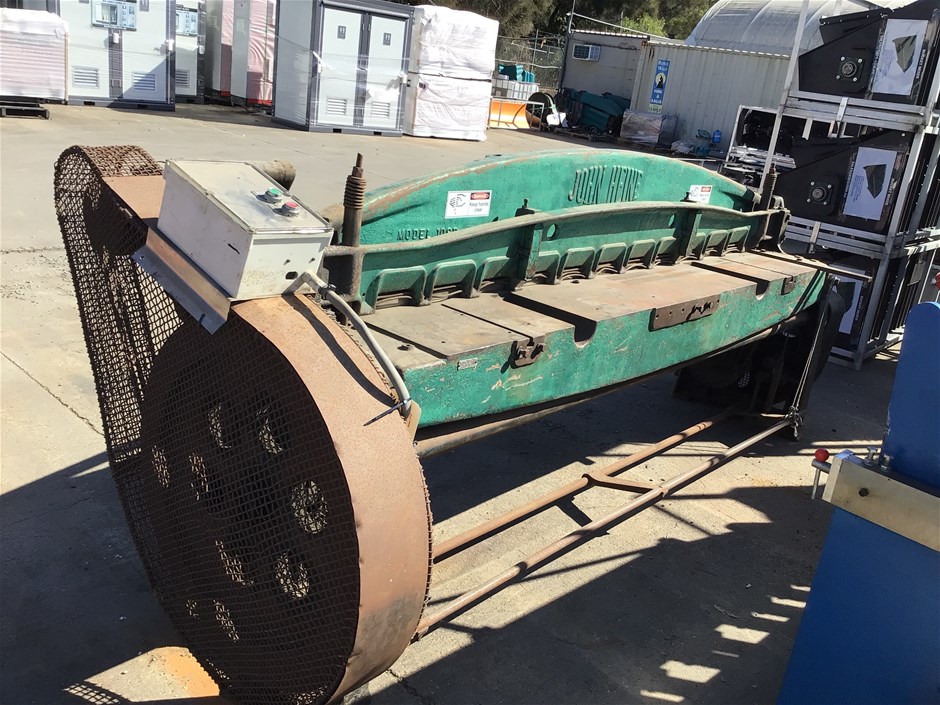 John Heine Sheetmetal Guillotine 108B Auction (0001-5050064) | Grays ...