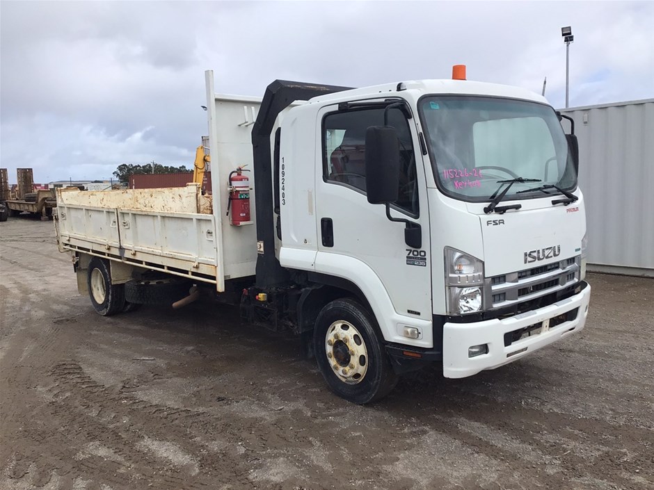 2012 Isuzu FSR 700 Long (4 x 2) Tipper Truck Auction (0003-3023038 ...