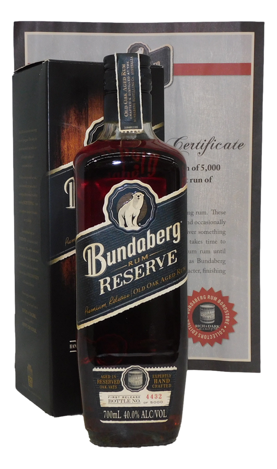 Bundaberg Reserve First Release Old Oak Aged Rum (1 x 700mL) Auction (0025-10714105) | Grays ...