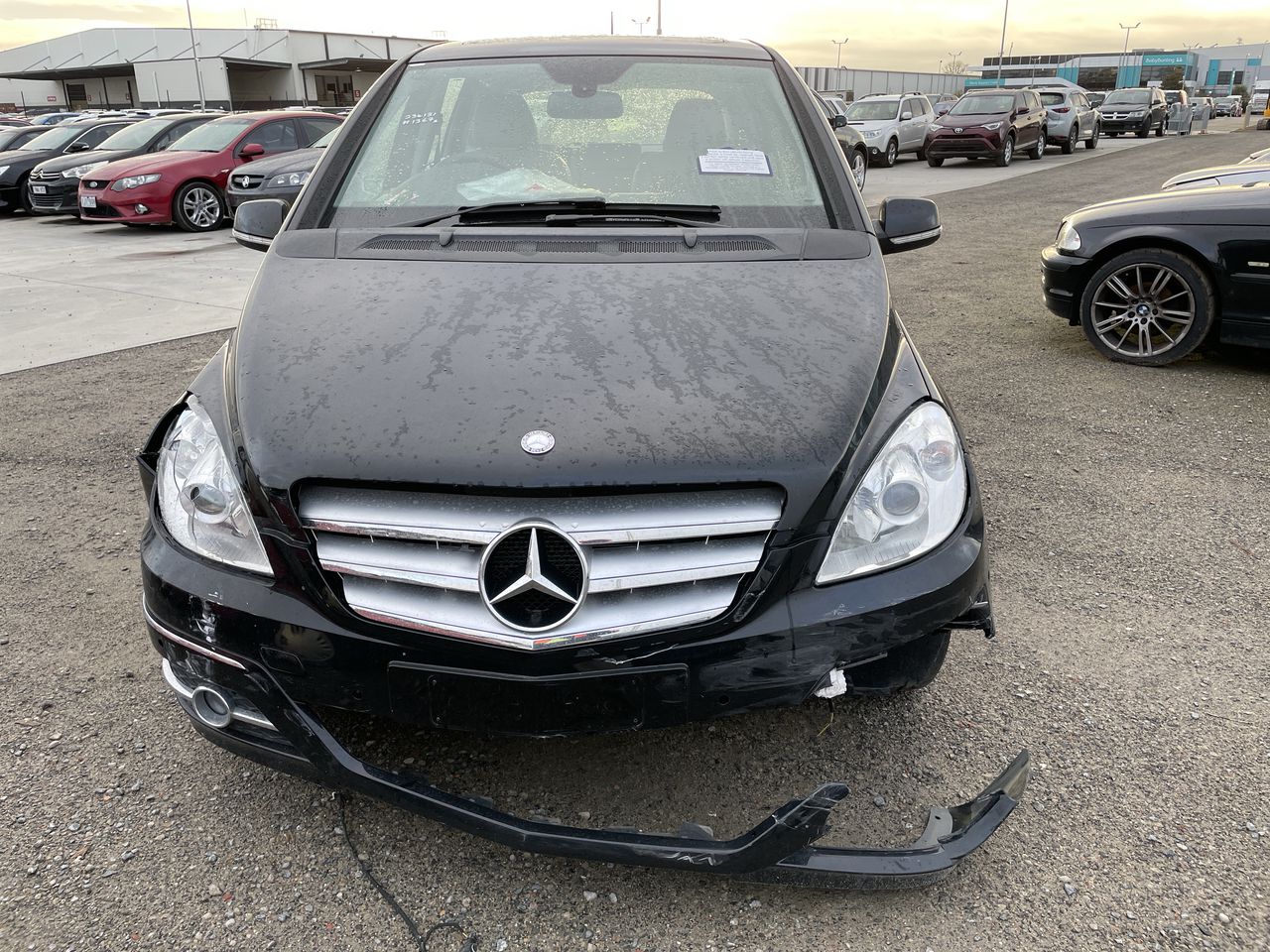 2011 Mercedes Benz B200 W245 CVT Hatchback (WOVR - REPAIRABLE) Auction ...