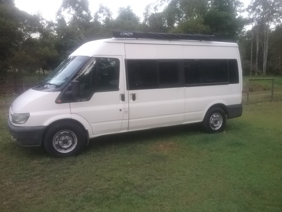 2002 FORD TRANSIT TURBO DIESEL MOTORHOME Auction (0001-50077615 ...