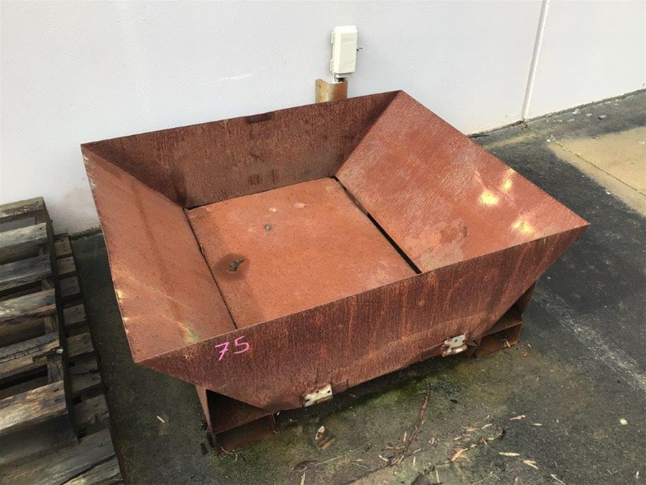 Steel Fabricated Forkliftable Frame with Hinged Base Auction (0075 ...