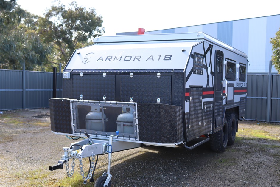 2021 ARMOR A18 TANDEM POP TOP CARAVAN