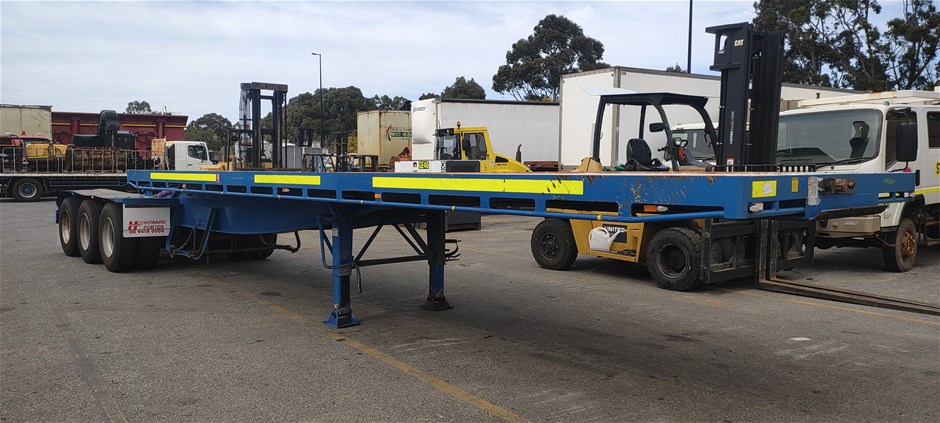 2019 Howard Porter HP-TRI470 Triaxle Flat Top A Trailer (14 Pallet ...