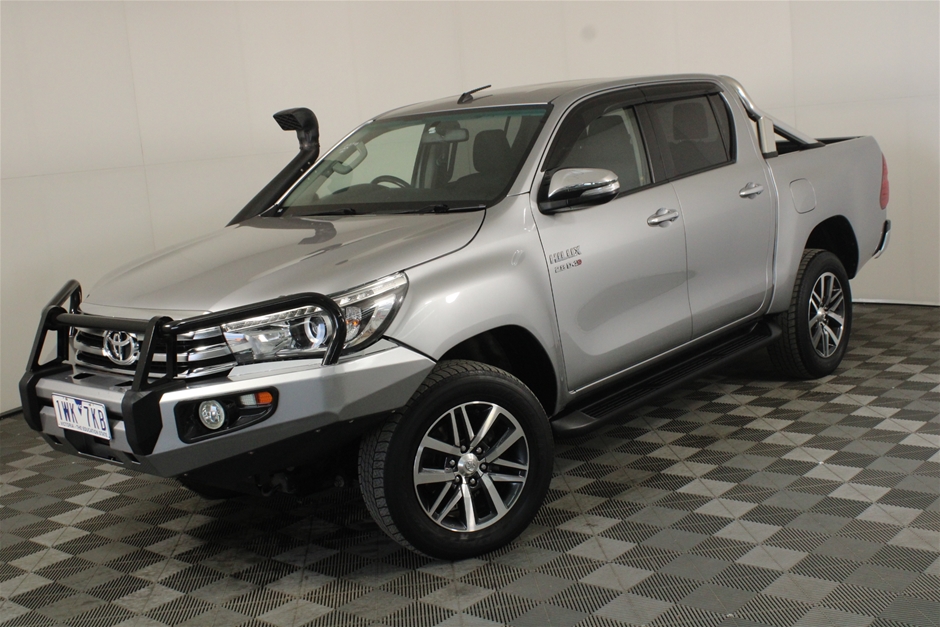 2015 Toyota Hilux 4x4 SR5 GUN126R Turbo Diesel Automatic Dual Cab ...