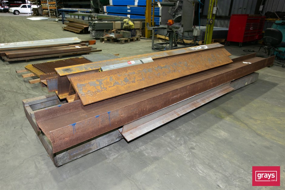 15x Assorted Steel Beams Auction (0080-5050007) | Grays Australia