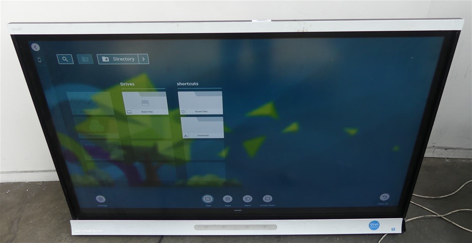 SMARTBOARD SPNL-6065 65" Interactive Flat Panel Auction (0038-2186533 ...