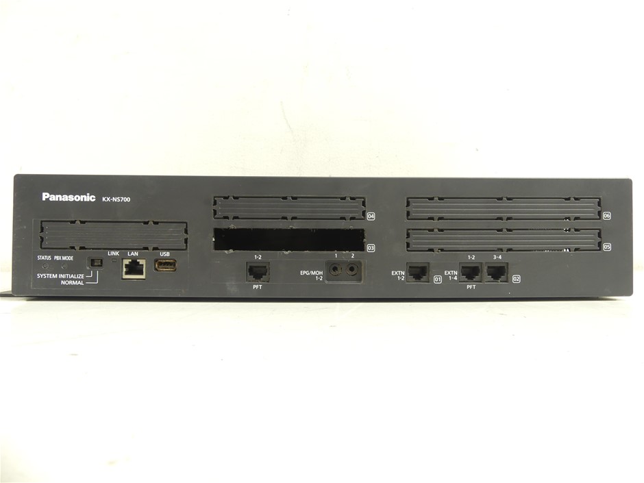 Panasonic KX-NS700 (KX-NS700AL) Hybrid IP-PBX Auction (0064-5050336) | Grays Australia